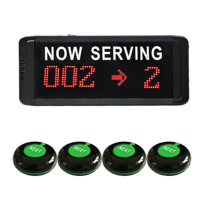 Queuing system machine with printer Queue wireless calling system for restaurant hospital ...