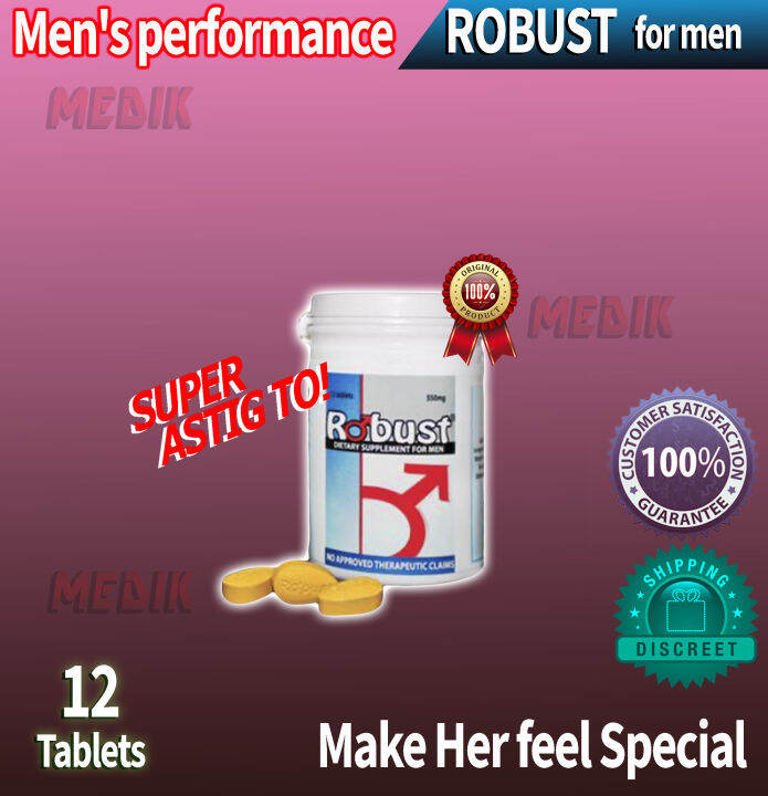 Robust for Men adult 12 Tablets | Lazada PH