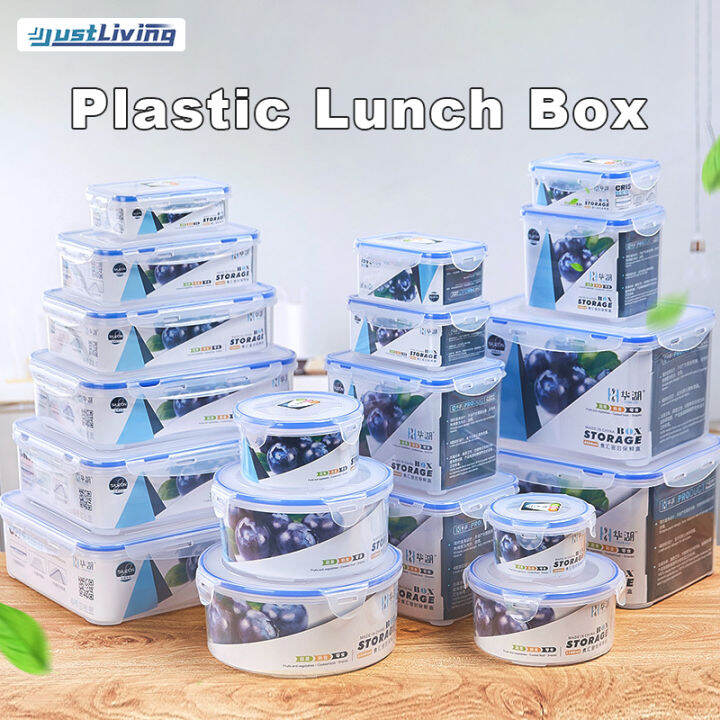 JustLiving Sealed Food Container with lid Fresh-keeping refrigerator ...