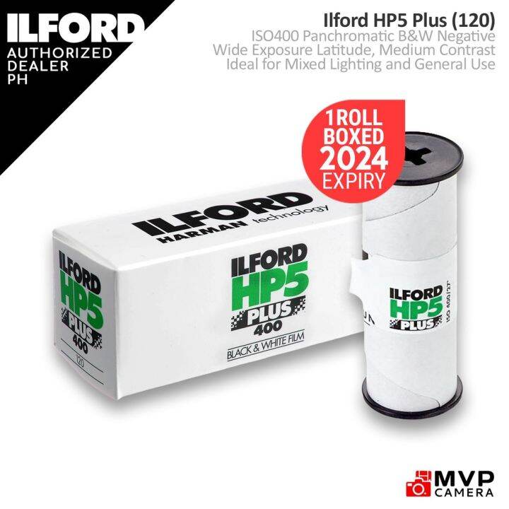 ILFORD HP5 Plus 120 Format Black and White Negative Film ISO 400 MVP CAMERA♦ | Lazada PH