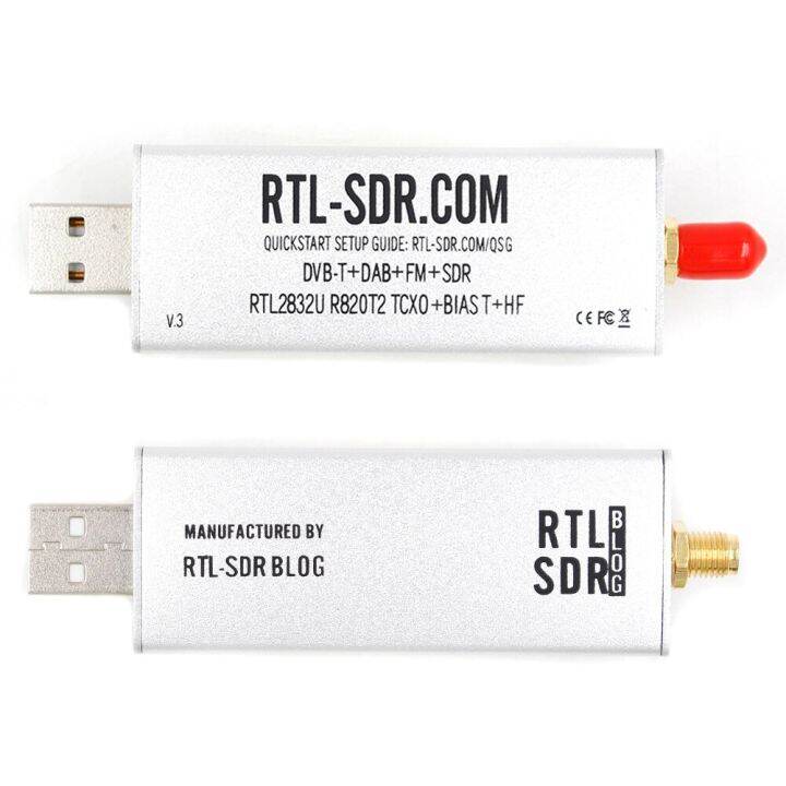 RTL-SDR SDR Receiver RTL Blog V3 R820T2 RTL2832U 1PPM TCXO SMA RTLSDR ...