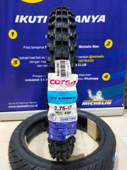 Ban Luar Corsa MT CROSS-X ring 17 BAN TRAIL CORSA | Lazada Indonesia