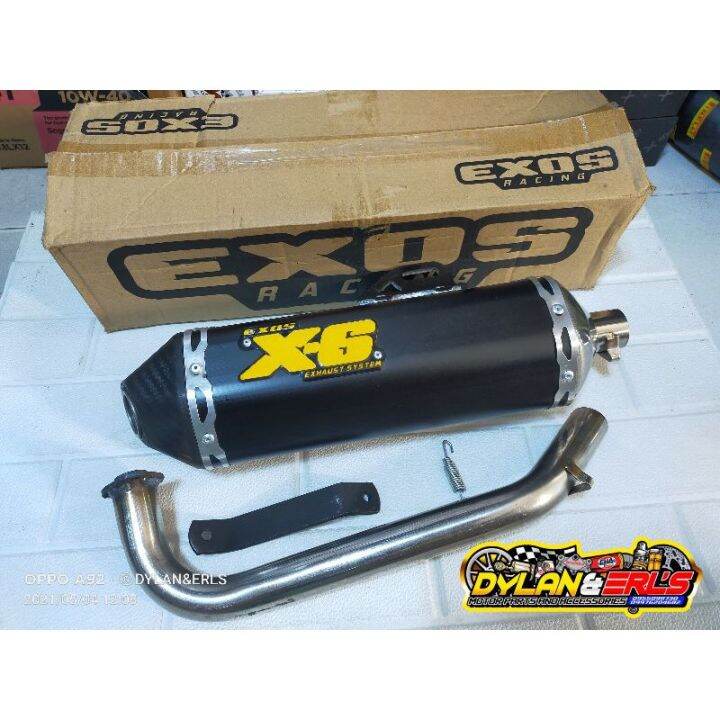 EXOS X6 PIPE FOR MIO SOUL I 125/MIO I 125 | Lazada PH