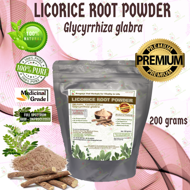LICORICE ROOT POWDER Liquorice Root Powder (Mulethi, Yashtimadhu ...