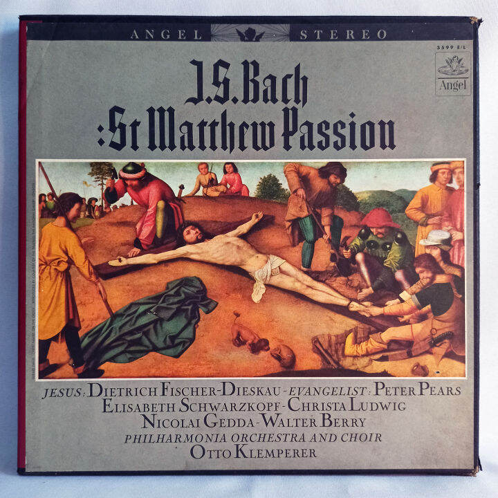 (Box Set, 5 LPs) J. S. Bach, Otto Klemperer - St. Matthew Passion ...