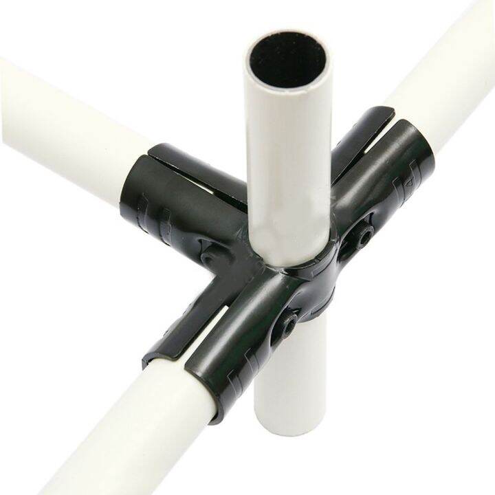 【Ready Stock/COD】Rack Fitting Pipe Not PVC 3 Way Connector DIY Storage ...