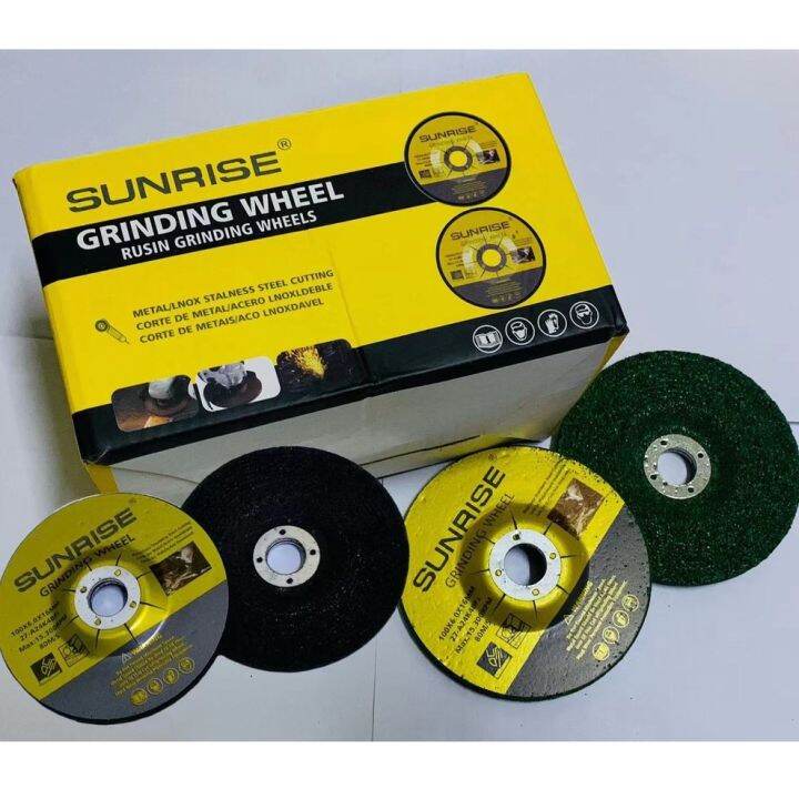 SUNRISE GRINDING WHEEL 4‘’Metal Stainless Steel Grinding (25pcs/Box ...