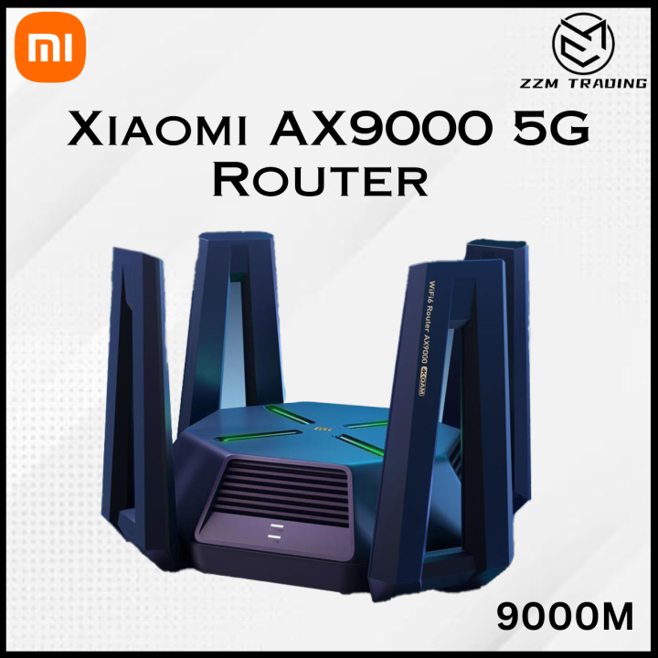 Xiaomi AX9000 5G Router dual-band WIFI6 Qualcomm Processor 9000M ZZM ...