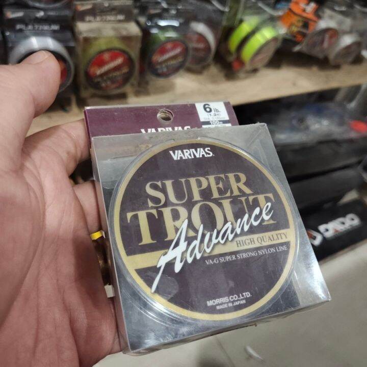 Senar pancing varivas super trout advance senar nylon | Lazada Indonesia