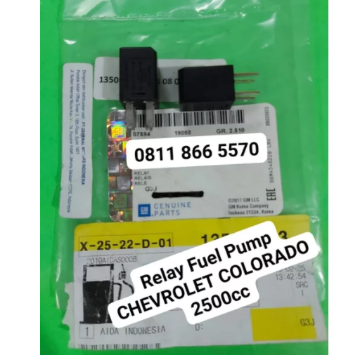 Relay Rilay Fuel Pump Pompa Solar CHEVROLET COLORADO 2500cc ORIGINAL GM ...