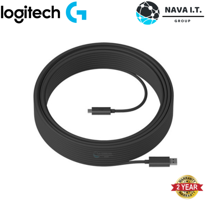 LOGITECH STRONG USB CABLE สาย SuperSpeed USB ความเร็ว 10 Gbps แบบยาว ...