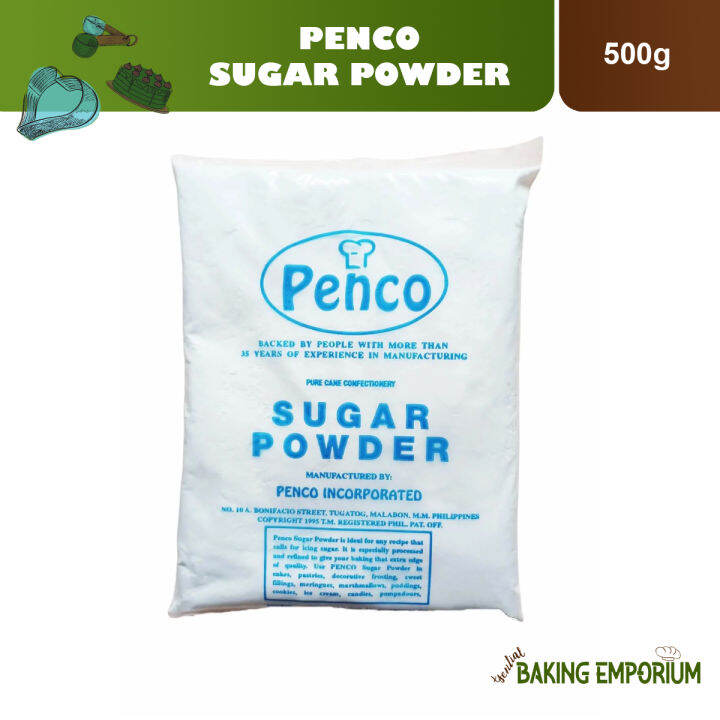 Xsential - Penco Confectioners Sugar Powder Powdered 500g 1kg | Lazada PH