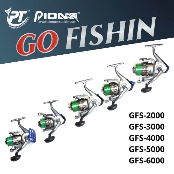 Pioneer GO FISHIN Spinning Reel budget reels | Lazada PH
