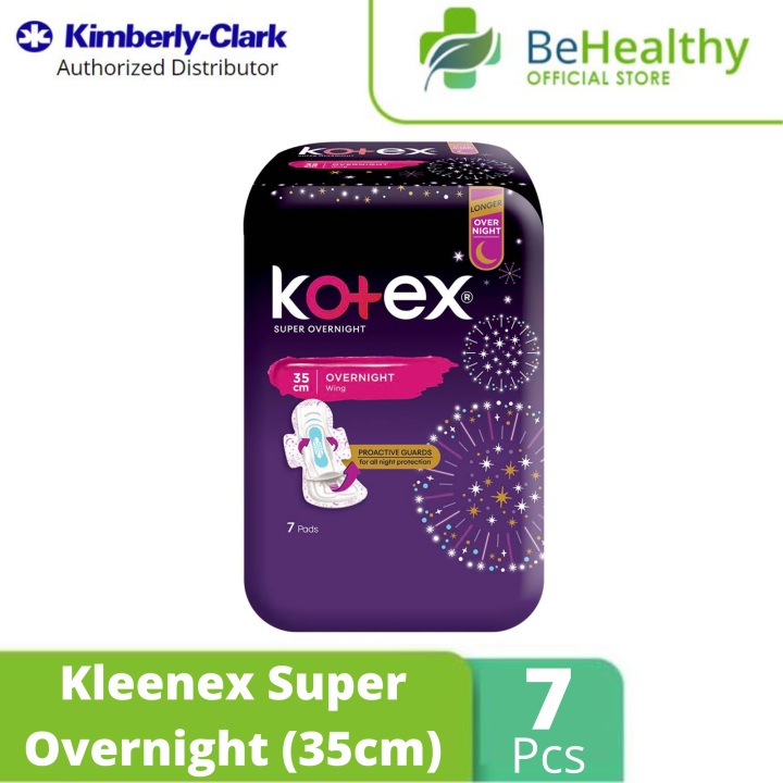 Kotex Super Overnight 35cm (7 Pads) | Lazada PH