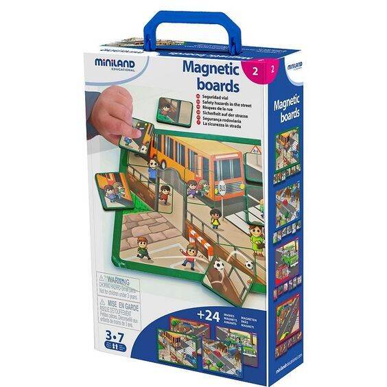 Miniland Educational Magnetic Boards - Safety Hazards in the Streets ...