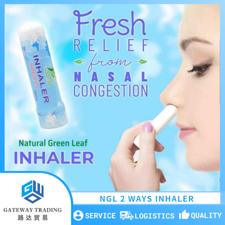 Natural Green Leaf Ordinary Flavor Inhaler Breath Well Live Well For ...