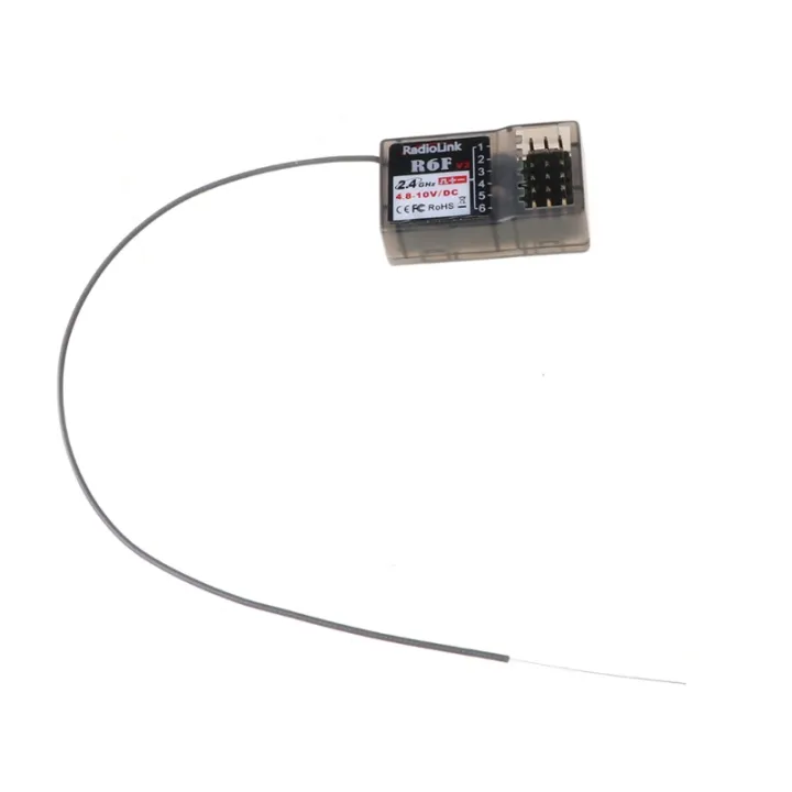 Radiolink R6FG R6F 2.4G Receiver FHSS 6 Channel RX Radio Control System ...