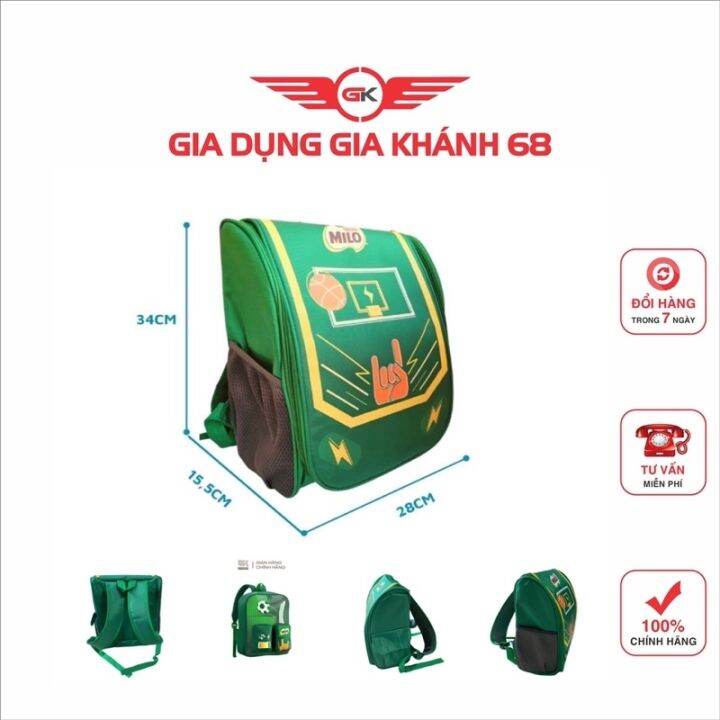 ∋๑ Balo chống gù milo - hàng tặng khuyến mãi- Bền Đẹp Dày Dặn | Lazada.vn