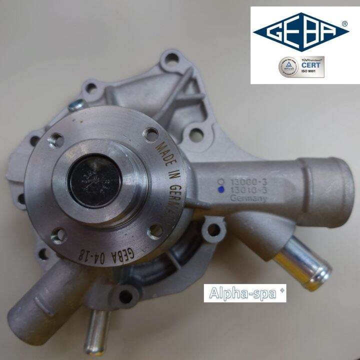 Mercedes W203 (No Kompressor) M111 Water Pump 1112004301 13010 - Geba ...