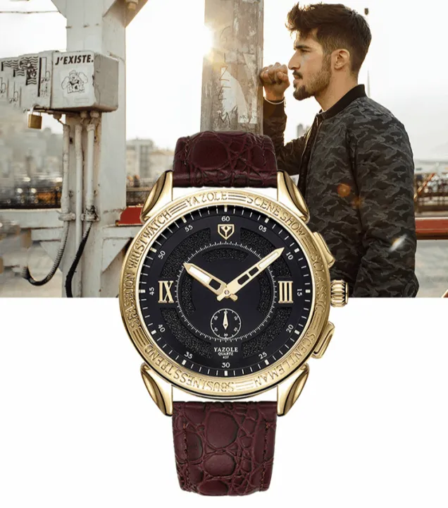 Western style stylish quartz watch | Lazada PH