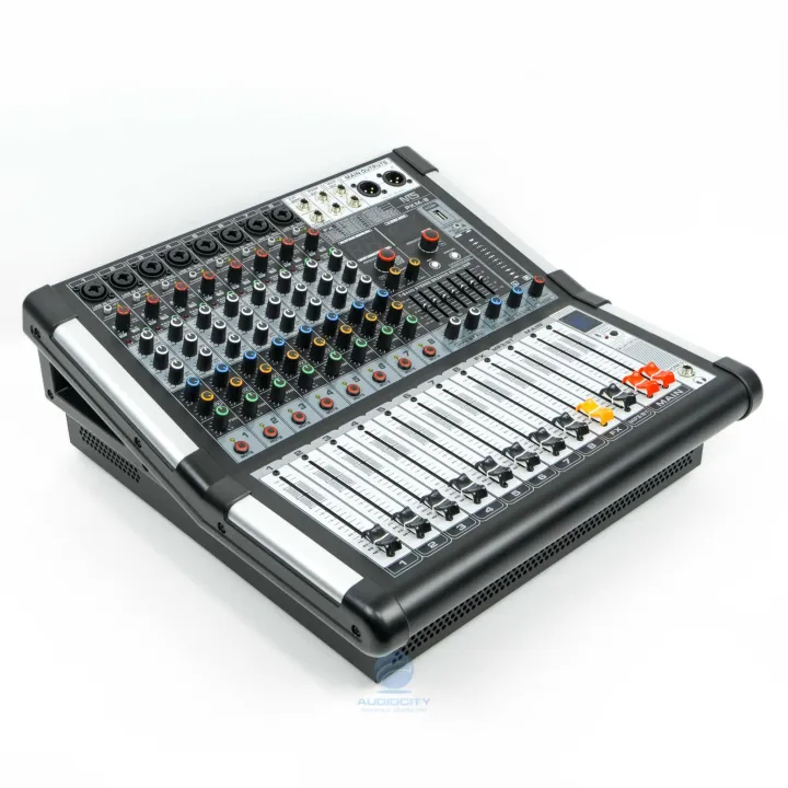 NTS PKM-8 เพาเวอร์มิกเซอร์ 8 Input มีช่อง USB MP3และ BLUETOOTH | Lazada.co.th