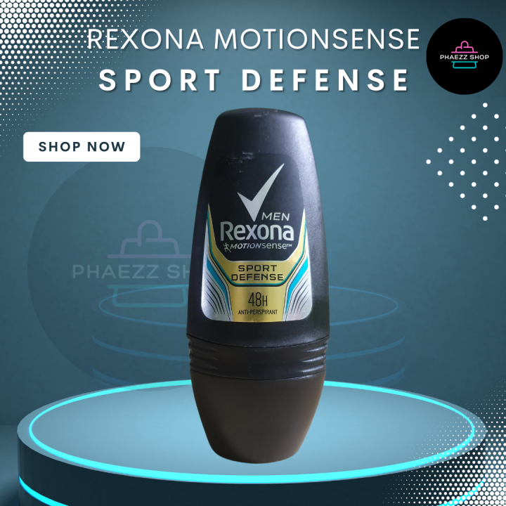 Rexona Men 50ml MotionSense Sport Defense and Naturall Fresh Lime Cool ...
