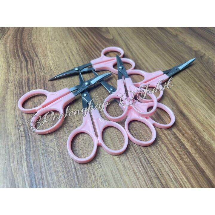 Gunting Benang Model Melengkung Ukuran 4.5 "pink | Lazada Indonesia
