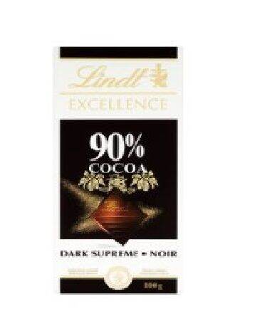 Lindt Excellence 90% Cocoa Rich Dark Supreme Chocolate Bar 100g | Lazada