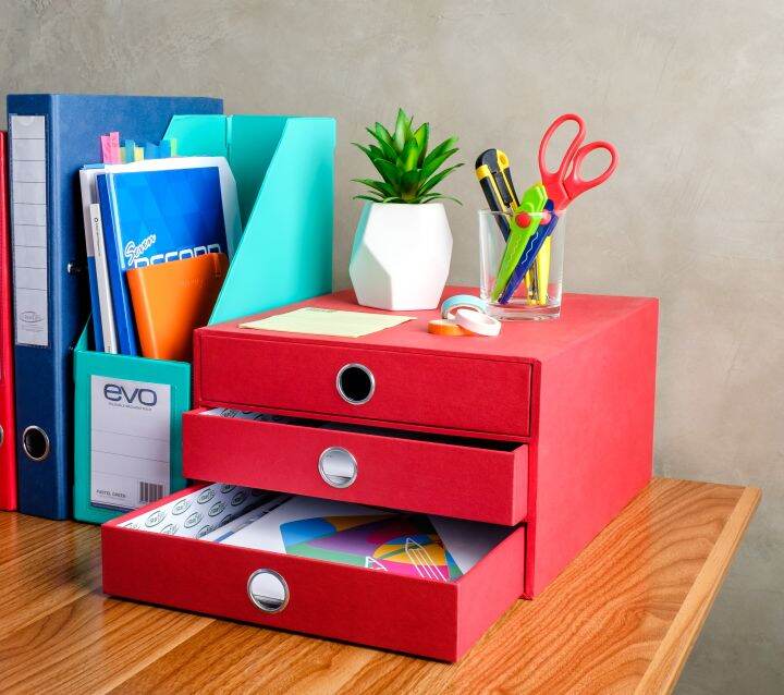 Starfile Multi-Tray 3 Drawers (Arlin/ Buffalo Skin) | Lazada PH