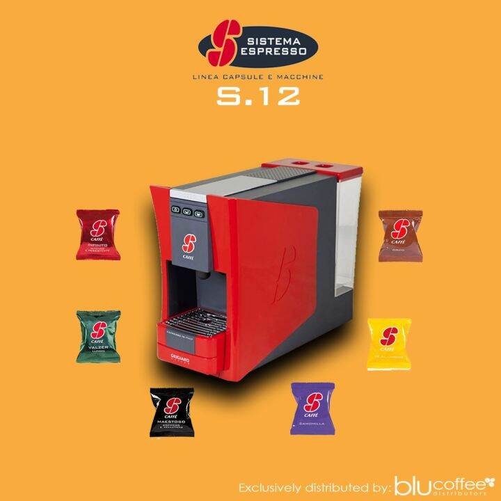 HOT HFHYT Essse Caffe' Infinito Espresso Capsules (10 piece pack) for Essse Caffé's S12 Capsule ...