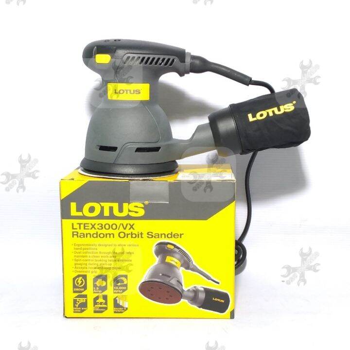 Lotus 280W Random Orbit Orbital Sander (LTEX300/VX) | Lazada PH
