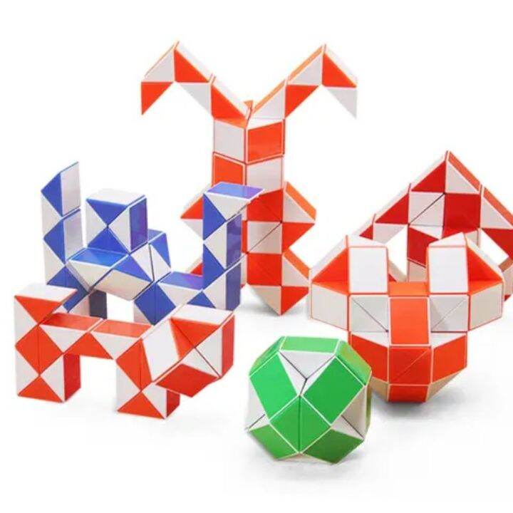 Rubik Snake Puzzle ORIGINAL Yongjun Magic Snake Cube Rubik Ular Sengso ...