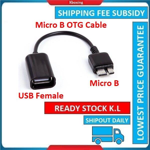 OTG Cable Adaptor for Android USB 3.0 A Female to Micro B Male | Lazada