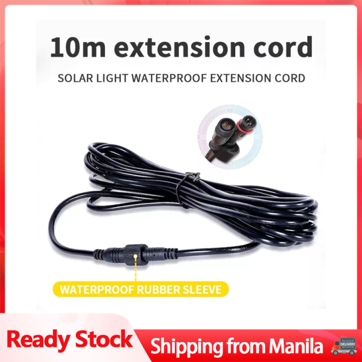 solar extension cable 5/10M Solar Light Extension Cord Solar Light ...
