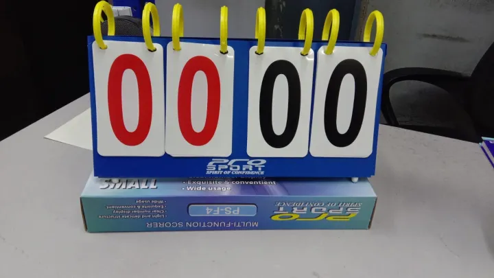 Manual Flip Type Two Digit Scorer Scoreboard | Lazada PH
