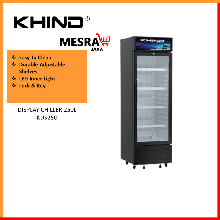 Khind Display Chiller 250L - KDS250 | Lazada