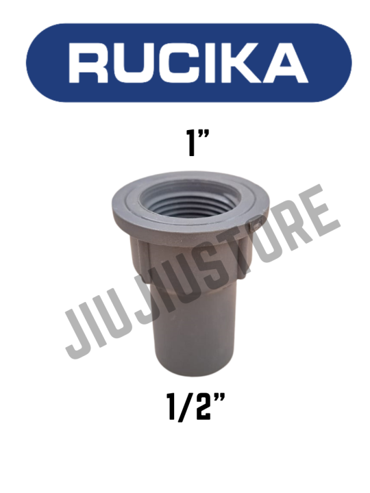 SAMBUNGAN PIPA PVC SDD AW 1x1/2" SOCK DRAT DALAM AW 1x1/2 INCH RUCIKA ...