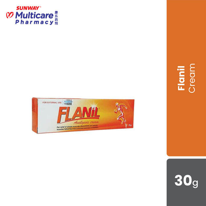 Flanil Analgesic Cream (30g) | Lazada