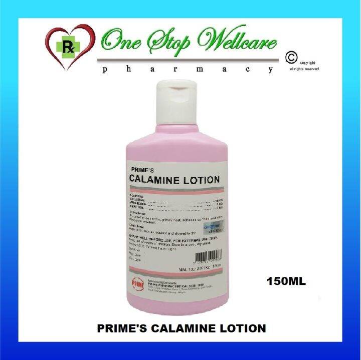 PRIME'S CALAMINE LOTION 150ML (EXP: 06/2026) | Lazada