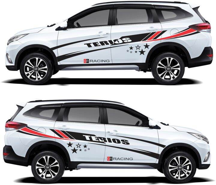 Stiker mobil stiker mobil terios cutting stiker mobil terbaru | Lazada ...