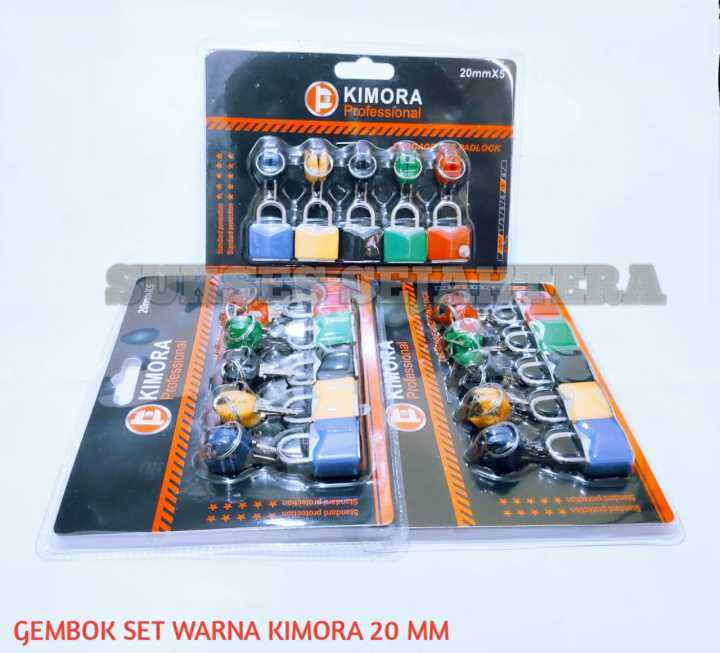 GEMBOK SET WARNA KIMORA 20 MM | Lazada Indonesia