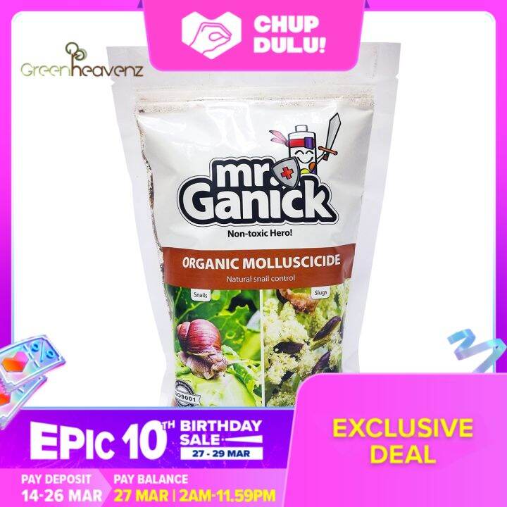 GHZ - Baba None Toxic Mr. Ganick Natural Pesticides: Organic ...