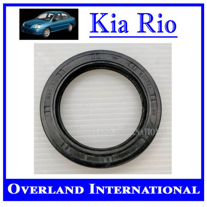 OIL SEAL for OIL PUMP, (43x60x9mm) For Kia Rio & Hyundai Accent, 46131 ...