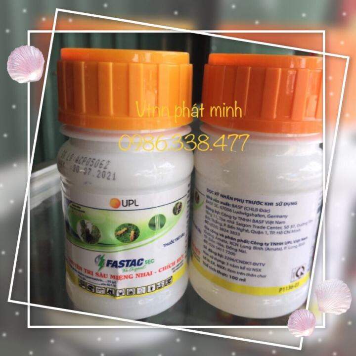 Thuốc trừ sâu FASTAC 5EC Chuyên trừ sâu miệng nhai- chích hút 100ml ...