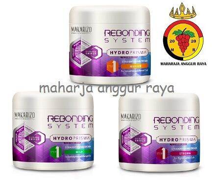 MAKARIZO Rebonding System Hydroprisma 500gr Step 1 Hydro Prisma Obat ...