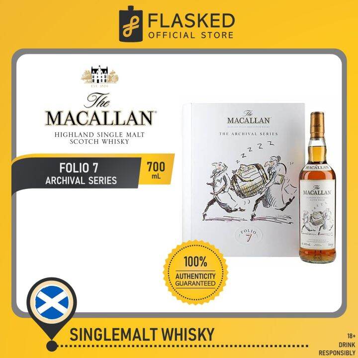 The Macallan Folio 7- The Archival Series Single Malt Scotch Whisky ...