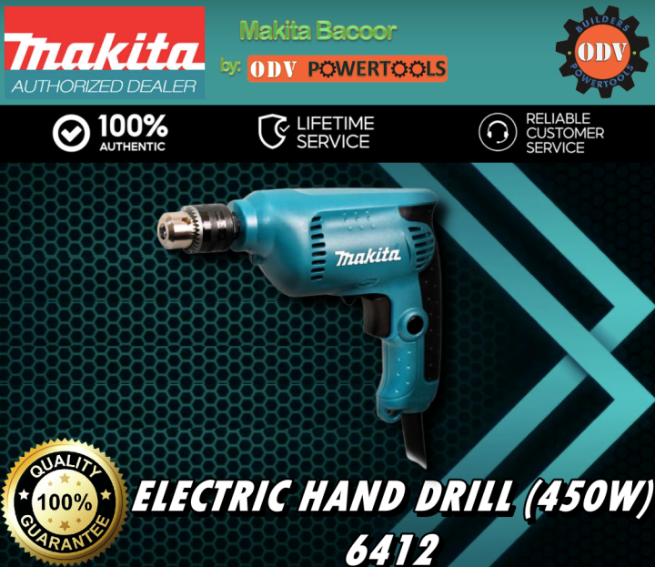 MAKITA 6412 Heavy Duty Hand Drill 3/8" ( 450W ) ~ ODV POWERTOOLS ...