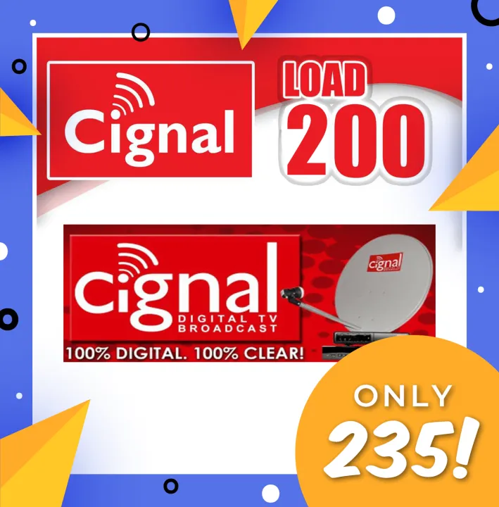 Cignal Prepaid Load 200 | Lazada PH