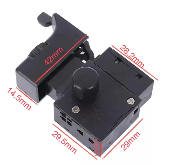 LOCK ON POWERTOOLS ELECTRIC DRILL SPEED CONTROL TRIGGER BOTTON SWITCH 2 ...