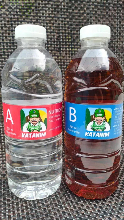Katanim SNOB Nutsol (500 mL) | Katanim Hydroponics Lettuce Nutsol ...